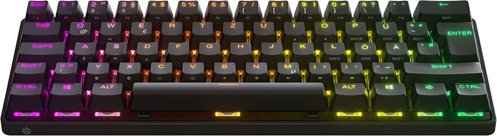 SteelSeries Apex Pro Mini / Wireless - Mechanische Tastatur